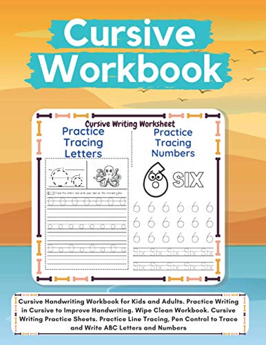 Cursive Workbook: Cursive Handwriting Workbook for Kids and Adults ...