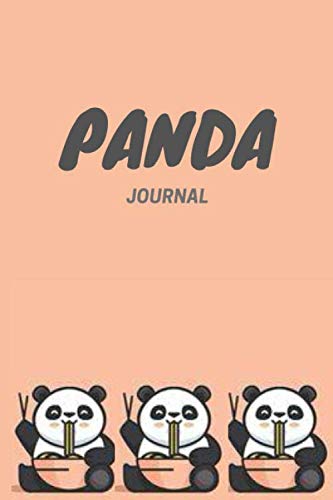 PANDA JOURNAL for Girls: notebook, journal, diary or composition book ...