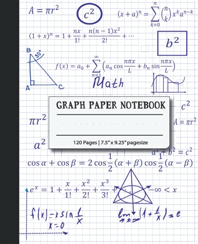 Graph Paper Notebook: Composition Notebook for Students | For Math and ...