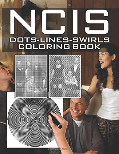 Ncis Dots Lines Swirls Coloring Book: Creative Activity New Kind Books ...