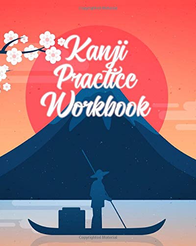 KANJI PRACTICE WORKBOOK: Genkoyoshi Paper designed for writing Japanese ...