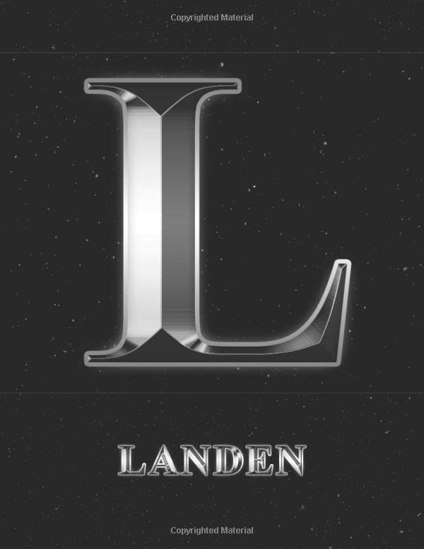 Landen: 1 Year Daily Planner (12 Months) for 2021 | Silver Effect ...