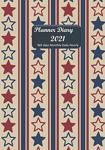 Planner Diary 2021: 365 days Dated Lined Diary Journal with times from ...