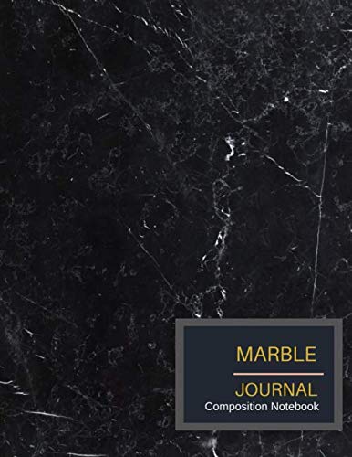 Marble Journal: Classic and Elegant Composition Notebook (Marble ...