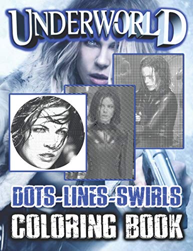 Underworld Dots Lines Swirls Coloring Book: Underworld Dots-Lines ...