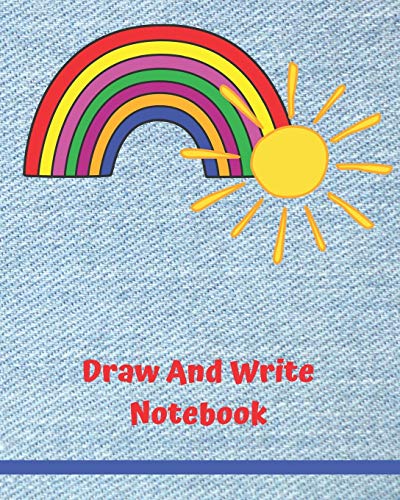 Draw And Write Notebook: Learn To Write And Draw In This 8 X 10 - 120 ...