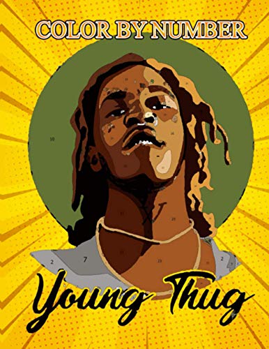 Young Thug Color By Number: Legendary Trap Artist and Epic Hip Hop Icon ...