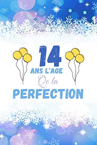 14 ans l'age de la perfection: cadeau anniversaire 14 ans homme femme ...