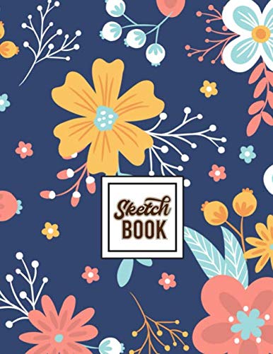 Sketch Book: Personalized Artist Sketchbook: 8.5" X 11", 100 Blank ...