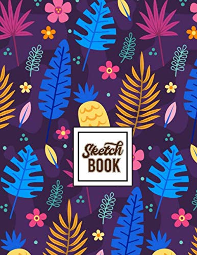 Sketch Book: Personalized Artist Sketchbook: 8.5" X 11", 100 Blank ...