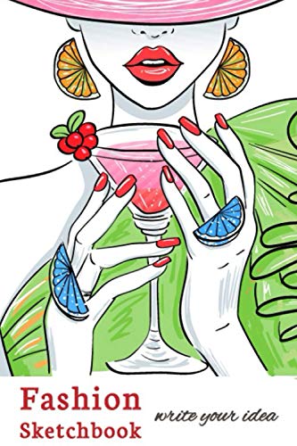 Fashion Sketchbook: My Fashion Design Illustration Sketch Book ...