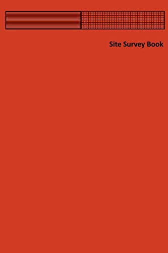 Site Survey Notebook: Notebook for site surveys. Each two page view is ...