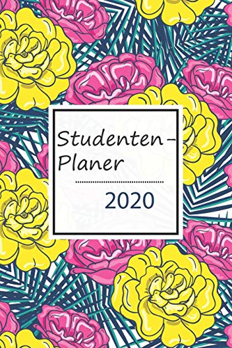 Studentenplaner 2020 Studienplaner: Ein Studentenkalender und Planer ...