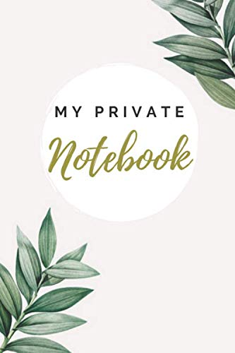 My Private Notebook: Cute Paper Notebook Workbook | for Teens Kids ...