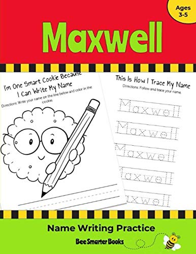 Maxwell Name Writing Practice: Personalized Name Writing Activities for ...