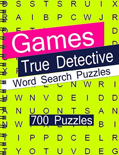 Games True Detective Word Search Puzzles: 700 Puzzles by Morgan Gray ...