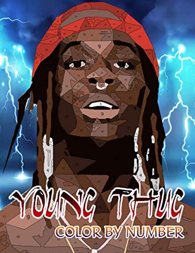 Young Thug Color By Number: Epic Rapper and Experimental Trap Artist ...