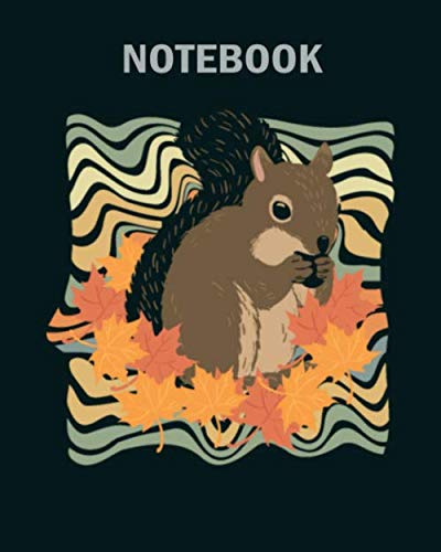 Notebook: squirrel squirrels animals forest animal tree gift - 50 ...
