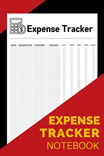 Expense Tracker Notebook: A Small Notebook To Keep A Record Of Your ...
