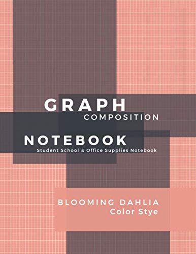 Graph Notebook: Composition Book Double Sided Sheets Quad Ruled 5x5 ...