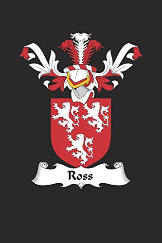 Ross: Ross Coat of Arms and Family Crest Notebook Journal by Ross ...