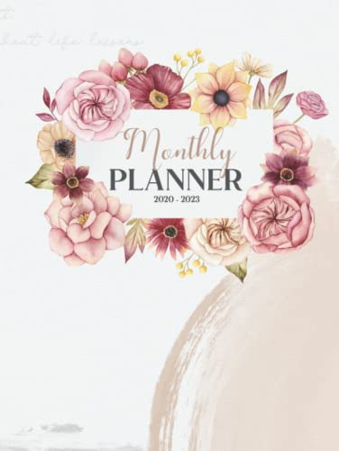 2022-2023 Monthly Planner: HardCover 2 Year Calendar 2022-2023 Monthly ...