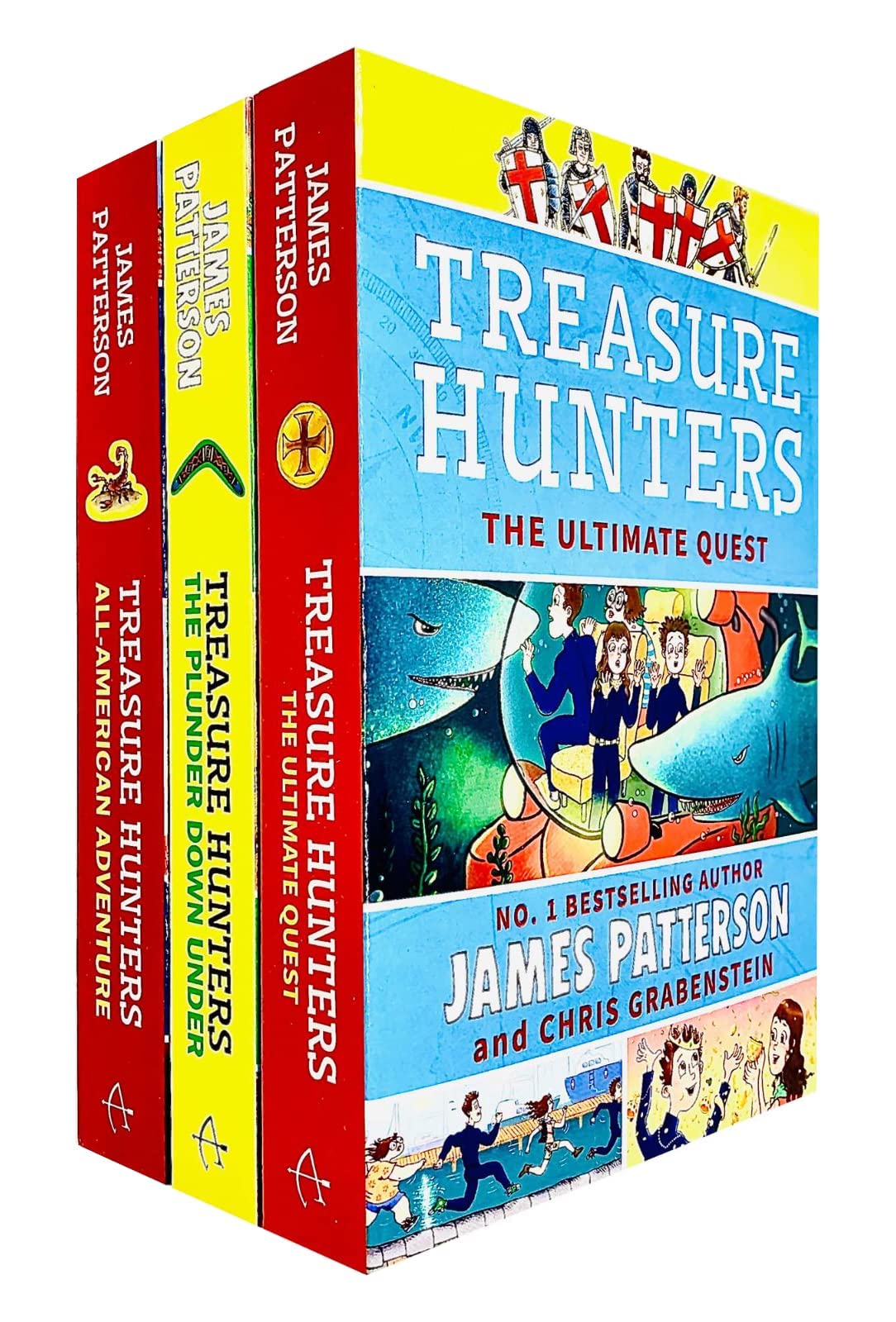 Treasure Hunters Series (6-8) Books Collection Set by James Patterson ...