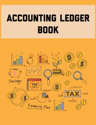 Accounting Ledger Book: General Columnar Ruled Ledger Book Blank ...