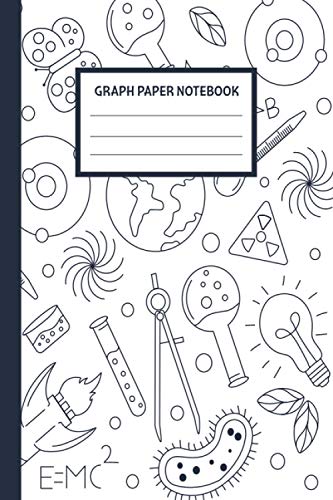 Graph Paper Notebook: Graphing Paper Notebook Grid, Quad Ruled With ...