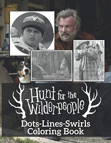 Hunt For The Wilderpeople Dots Lines Swirls Coloring Book: Beautiful ...