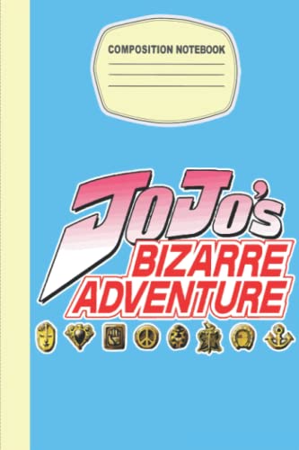 Jojos Bizarre Adventure Notebook Merch for Women Men Teen: Jojos ...
