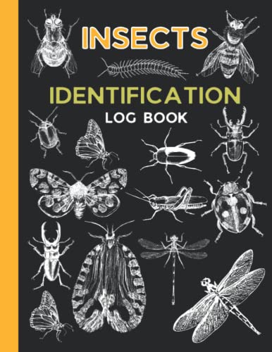 Insects Identification Log Book: Insect Activity Collecting Notebook ...