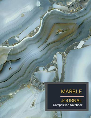 Marble Journal: Classic and Elegant Composition Notebook (Marble ...