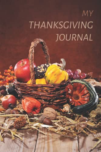 Thanksgiving Day Journal Autumn Falls Holiday Gratitude Notebook Autumn ...
