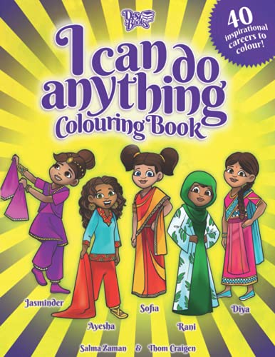 I can do anything Colouring Book: an inspirational and representational ...