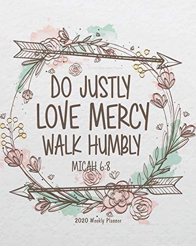 2020 Bible Verse Planner: 2020 Weekly Planner Bible Verses Yearly ...