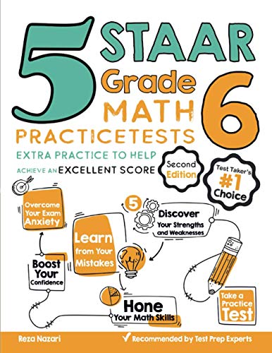 5 STAAR Grade 6 Math Practice Tests Extra Practice To Help Achieve An 5-staar-grade-6-math-practice-tests-extra-practice-to-help-achieve-an