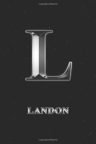 Landon: Journal Diary | Personalized First Name Personal Writing ...