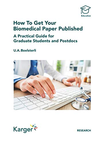 How To Get Your Biomedical Paper Published by Boelsterli | Goodreads