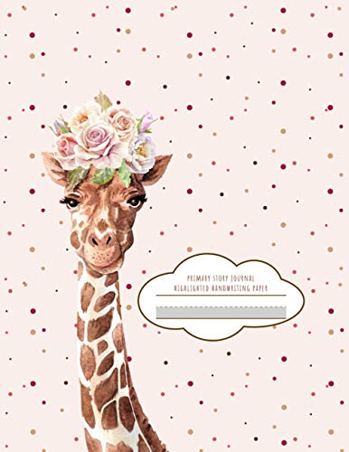 Primary Story Journal - Highlighted Handwriting Paper: Dotted Midline ...