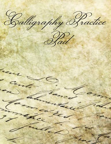 Calligraphy Practice Pad: Daily Calligraphy Practice | Calligraphy ...