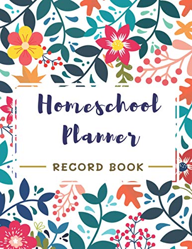 Homeschool Planner Record Book: Daily & Weekly Plan Book | Teacher ...