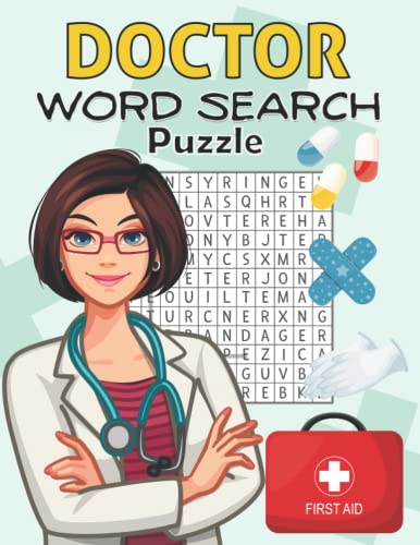 Doctor Word Search Puzzle: Doctor Word Search Puzzle Book For Kids And ...