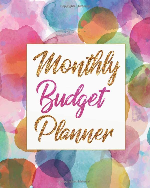 Monthly Budget Planner: Budget Planner Organizer | Personal Finances ...