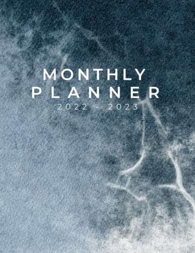 2022 2023 Monthly Planner Dark Blue Watercolor Monthly Planner January 2022-2023-monthly-planner-dark-blue-watercolor-monthly-planner-january