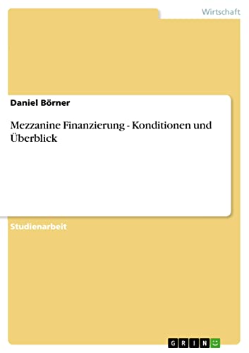 Mezzanine Finanzierung - Konditionen und Überblick by Daniel Börner ...