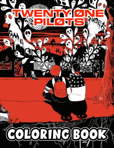 Twenty One Pilots Coloring Book: A Fabulous Coloring Book For Fans of ...