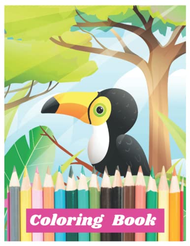 Coloring Book: Coloring pages, simple picture coloring books for ...