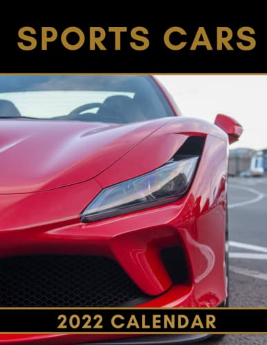 Sports Car 2022 Calendar: January to December | One Year Photo Calendar ...
