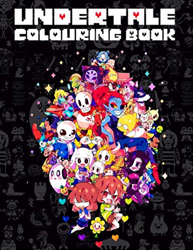 Undertale Colouring Book: Special Book For Fans Of Undertale With High ...